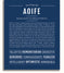 Aoife | Name Art Print – Name Stories