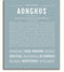 Aonghus | Name Art Print – Name Stories