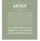 Archer Personalized Name Meaning Art Prints – Name Stories