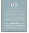 Ares Personalized Name Meaning Art Prints – Name Stories