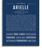 Arielle | Name Art Print – Name Stories