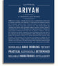 Ariyah | Name Art Print – Name Stories