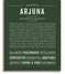 Arjuna Personalized Name Meaning Art Prints – Name Stories