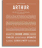 Arthur | Name Art Print – Name Stories