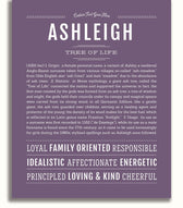 Ashleigh | Name Art Print – Name Stories