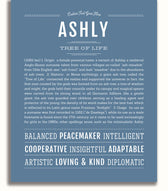Ashly | Name Art Print – Name Stories