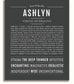 Ashlyn | Name Art Print – Name Stories