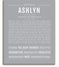 Ashlyn | Name Art Print – Name Stories