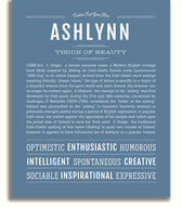 Ashlynn | Name Art Print – Name Stories