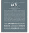 Axel | Name Art Print – Name Stories