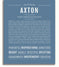 Axton | Name Art Print – Name Stories