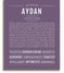 Aydan | Name Art Print – Name Stories