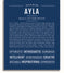 Ayla | Name Art Print – Name Stories