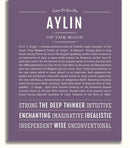 Aylin | Name Art Print – Name Stories