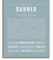 Banner | Name Art Print – Name Stories