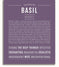 Basil Personalized Name Meaning Art Prints – Name Stories