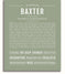 Baxter | Name Art Print – Name Stories