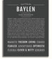 Baylen | Name Art Print – Name Stories