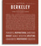 Berkeley | Name Art Print – Name Stories