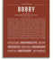 Bobby | Name Art Print – Name Stories