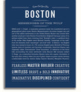Boston | Name Art Print – Name Stories