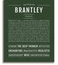 Brantley | Name Art Print – Name Stories