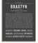 Braxtyn (male) | Name Art Print – Name Stories