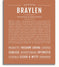 Braylen | Name Art Print – Name Stories