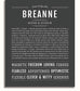 Breanne | Name Art Print – Name Stories