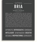 Bria | Name Art Print – Name Stories