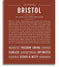 Bristol | Name Art Print – Name Stories