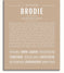 Brodie | Name Art Print – Name Stories
