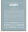 Brody | Name Art Print – Name Stories