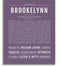 Brookelynn Personalized Name Meaning Art Prints – Name Stories