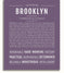 Brooklyn | Name Art Print - Personalized Custom Gifts – Name Stories