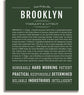 Brooklyn | Name Art Print – Name Stories