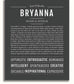Bryanna | Name Art Print – Name Stories