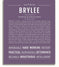 Brylee | Name Art Print – Name Stories