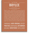 Brylee | Name Art Print – Name Stories