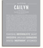 Cailyn Personalized Name Meaning Art Prints – Name Stories
