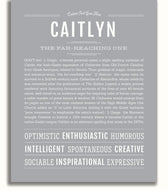Caitlyn | Name Art Print – Name Stories
