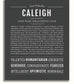 Caleigh | Name Art Print – Name Stories