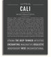 Cali | Name Art Print – Name Stories