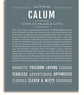 Calum | Name Art Print – Name Stories