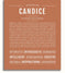 Candice | Name Art Print – Name Stories