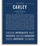 Carley | Name Art Print – Name Stories