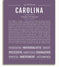 Carolina Personalized Name Meaning Art Prints – Name Stories