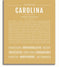 Carolina Personalized Name Meaning Art Prints – Name Stories