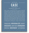 Case | Name Art Print – Name Stories