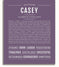 Casey (male) | Name Art Print – Name Stories